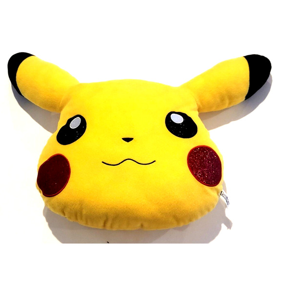toy factory | Toys | Large Pokemon Pikachu Face Plush 24x8 | Poshmark